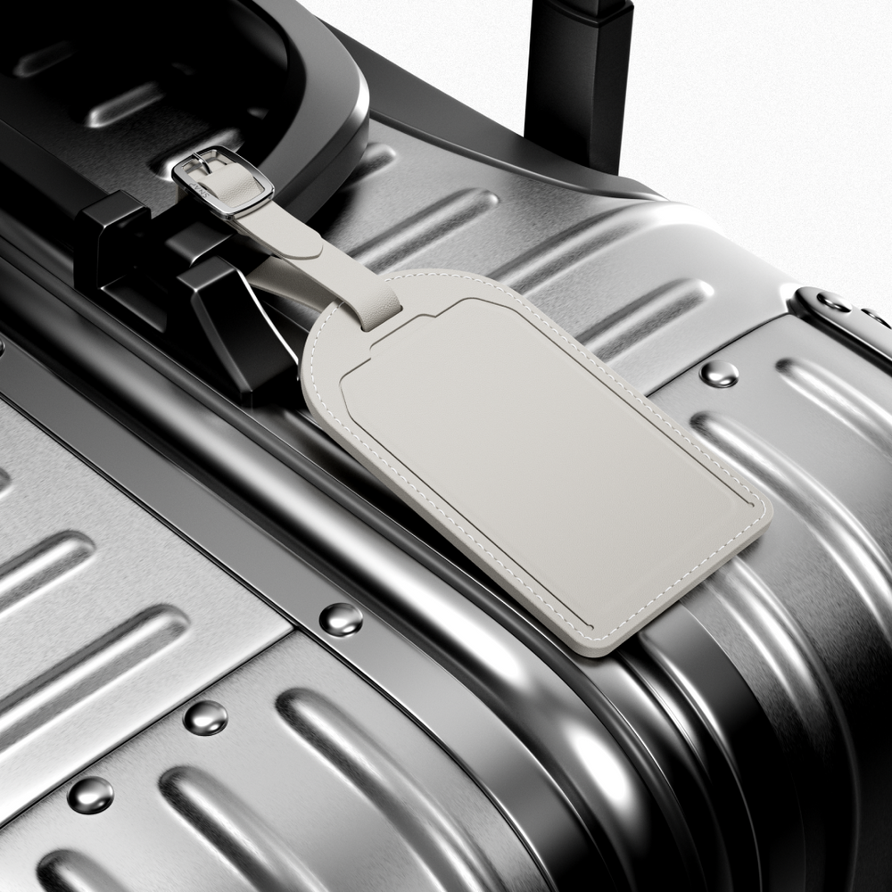 Bluetooth Luggage Tracker | Premium Leather Trvlr Tag | SnapWireless®